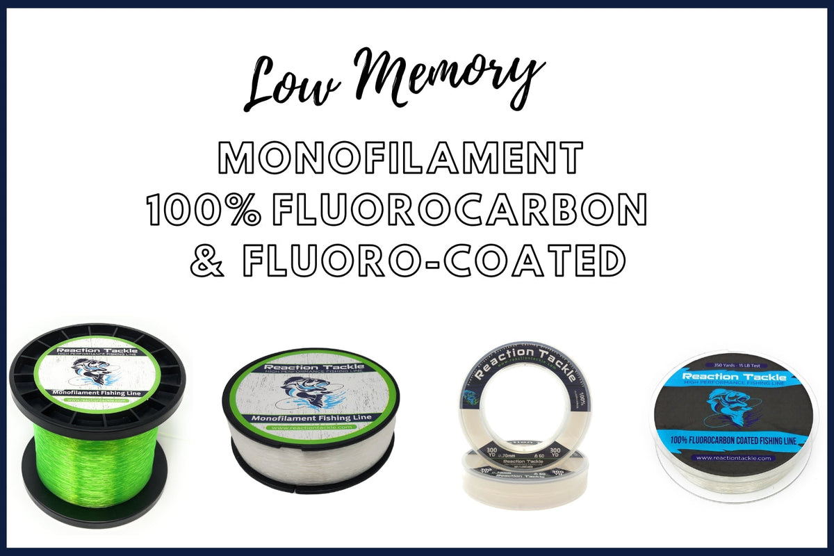 Monofilament & Fluorocarbon Fishing Line – Reaction Tackle