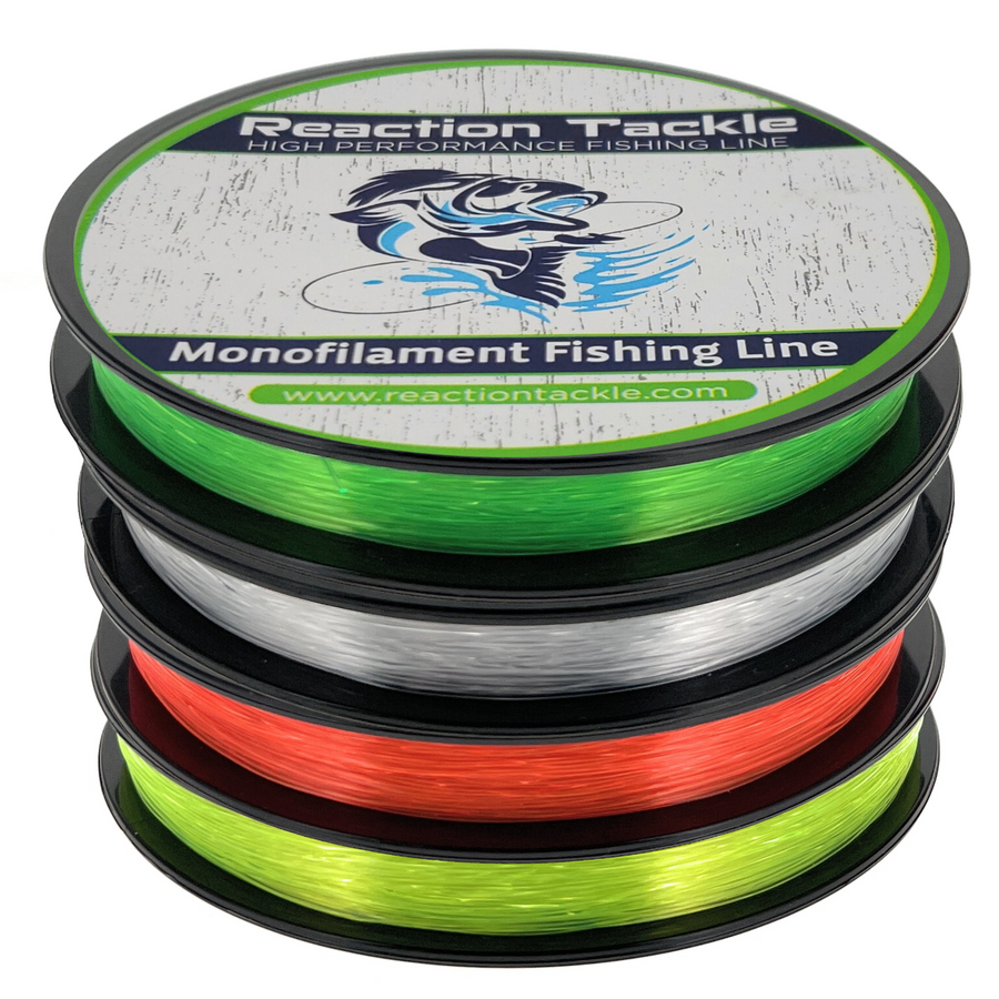 Reaction Tackle Monofilament Fishing Line | Multiple Colors & Strengths